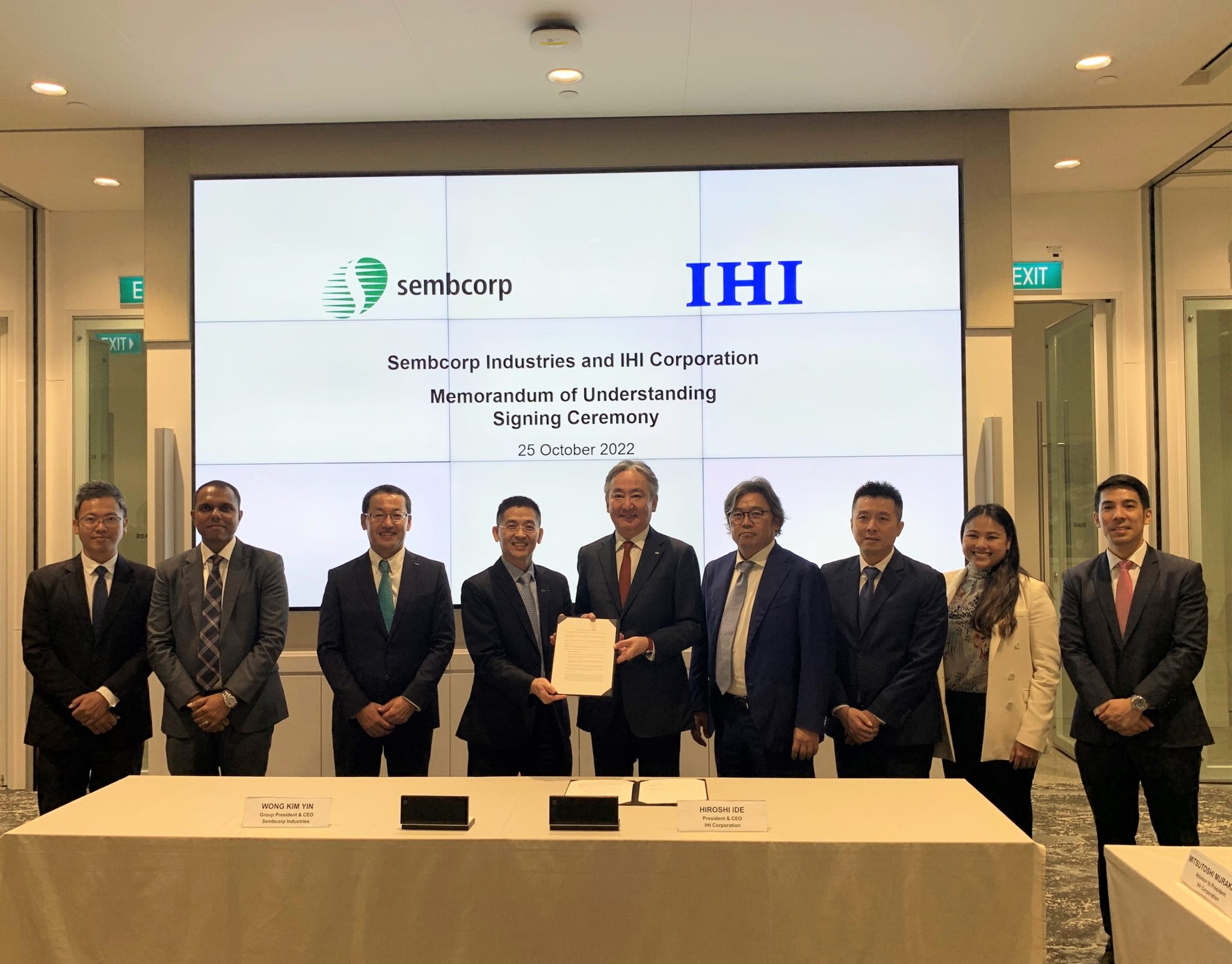 IHI develops environmental technology for the Asia-Pacific region in Singapore, taking on the ...
